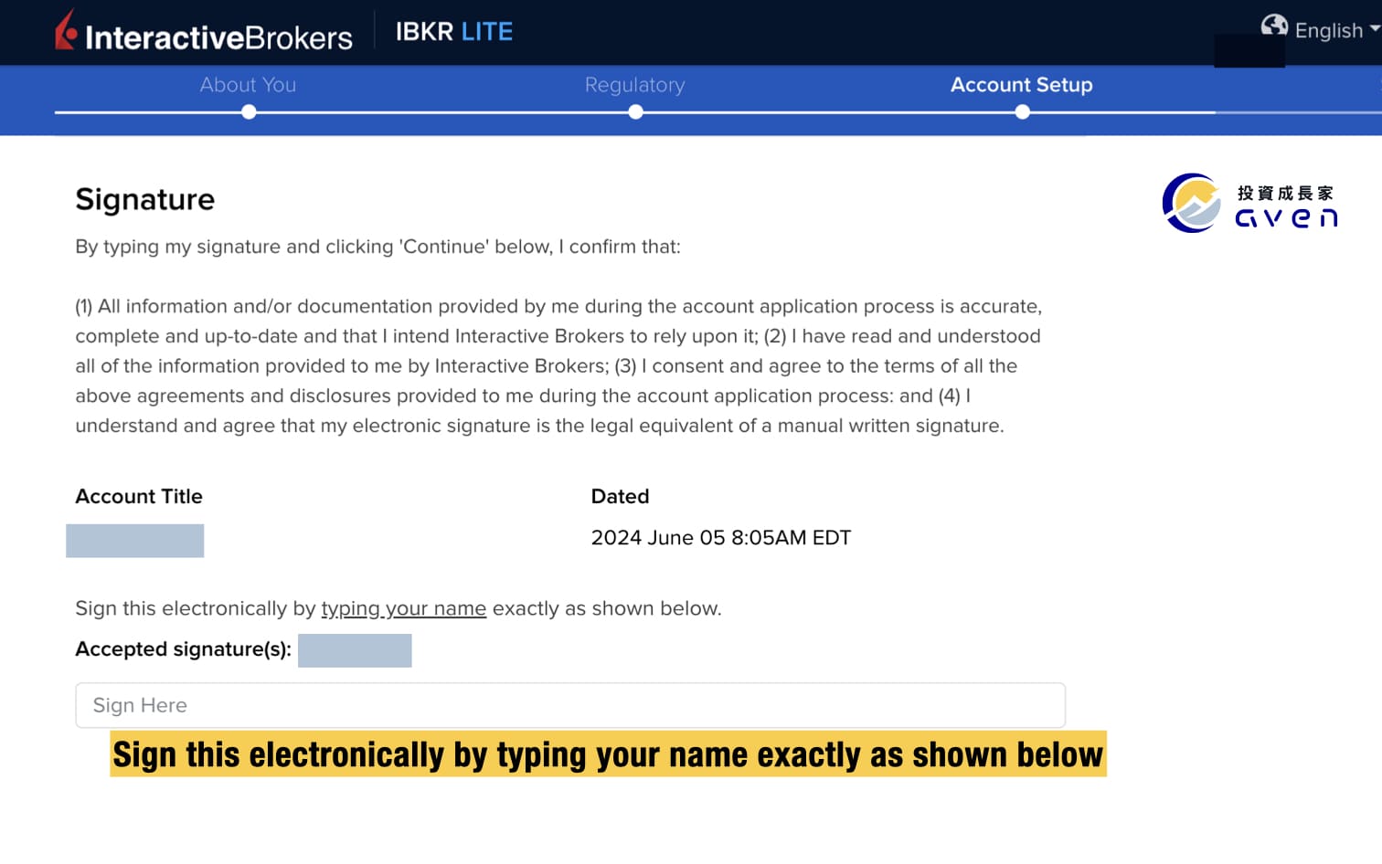 Interactive Brokers Open Account｜$1000 Sign-Up Bonus $1000｜IBKR Create Tutorial-Caven投資成長家